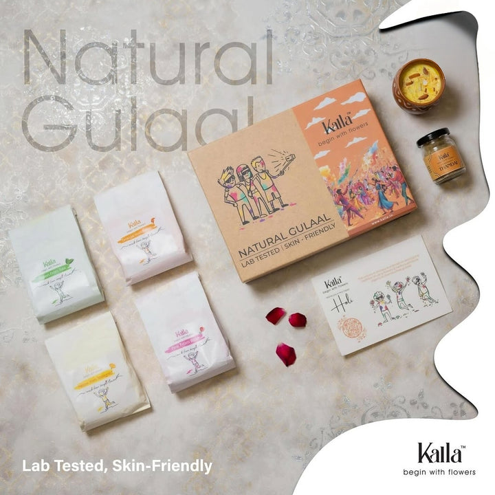 Kalla Natural Holi Collection – Kalla begin with flowers